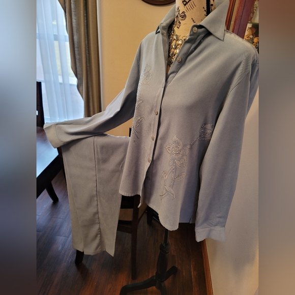 Bon Worth | Pants & Jumpsuits | Vintage Bon Worth Pant Set With Bling ...